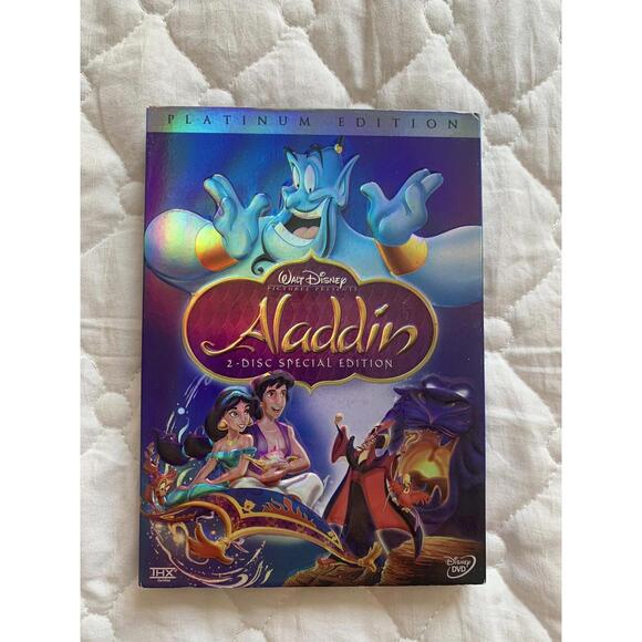 Media | Disneys Aladdin 1992 Dvd 204 2disc Set Platinum Edition ...